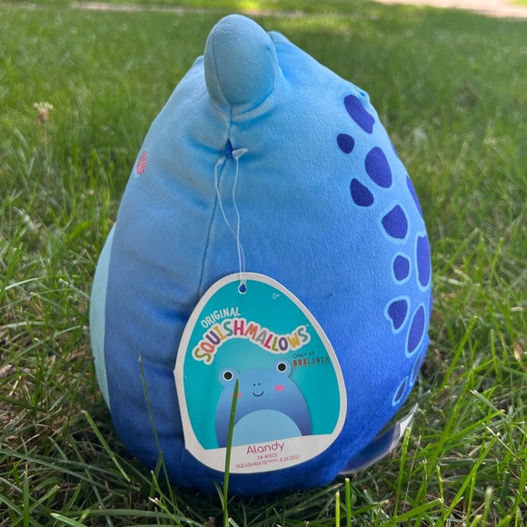 Squishmallows | Toys | Nwt 8 Blue Toad Alandy Frog Spots Boxlunch ...